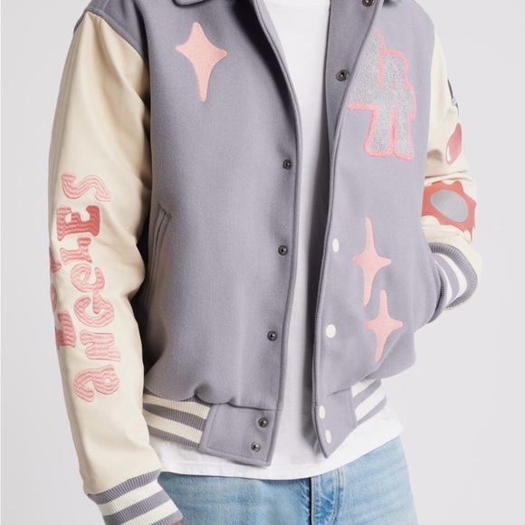 PacSun | Jackets & Coats | Brand New Pacsun La Crash Varsity Bomber ...
